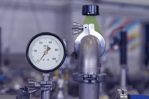 System Hot Water Pipes Manometer Boiler Room Stock Photo by ...