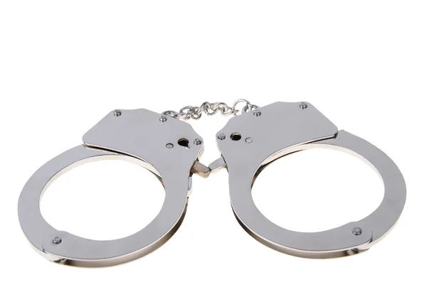 Handcuffs isolated — Stock Photo © mikeaubry #19428045