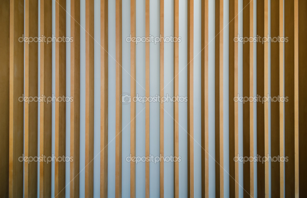 Wooden fin facade background Stock Photo by ©siraanamwong 38370677