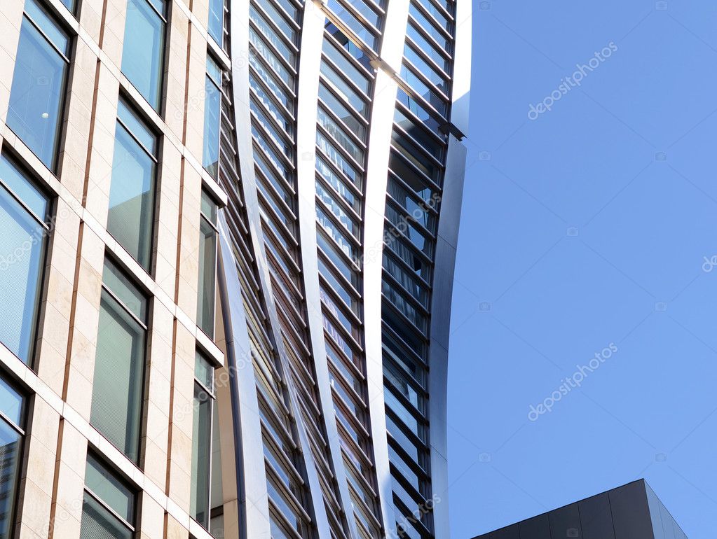 Curved style of architecture — Stock Photo © siraanamwong #44173801