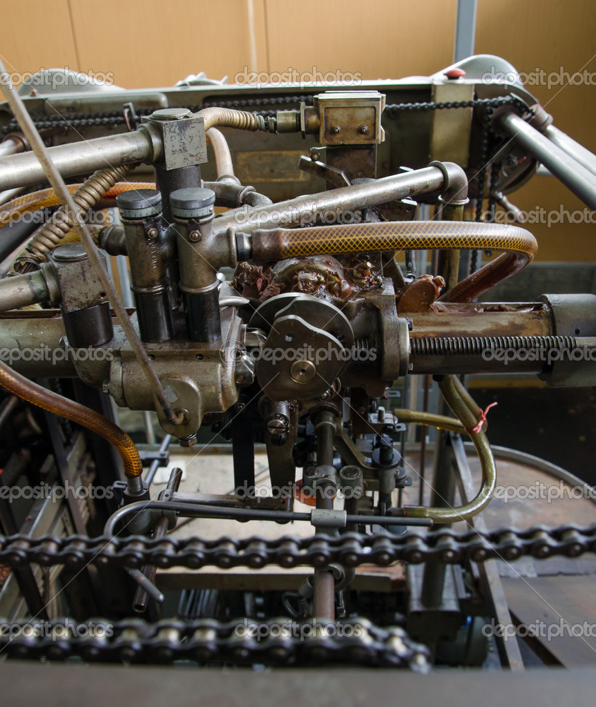Detail of a rusted machine — Stock Photo © siraanamwong #46681515