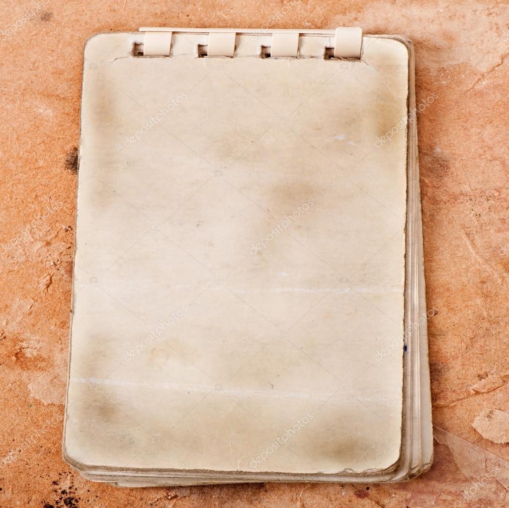 Old Notebook Background