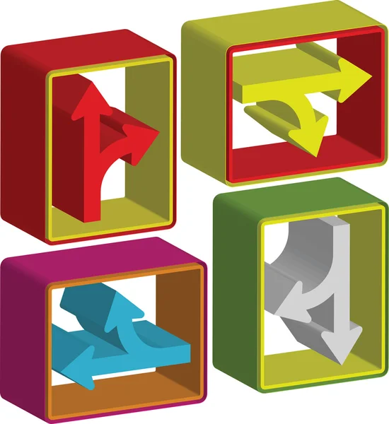 3d Arrow sign Stock Vector Image by ©aroas #13867405