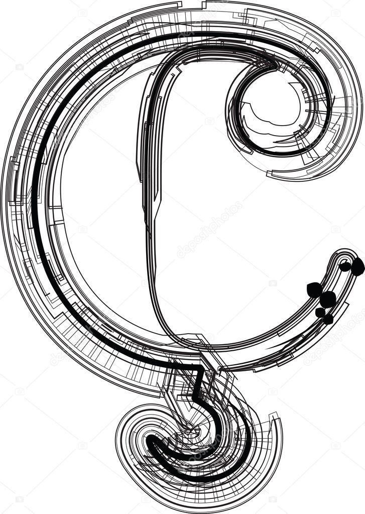 Símbolo de fuente tecnológica Vector de stock por ©aroas 32859337