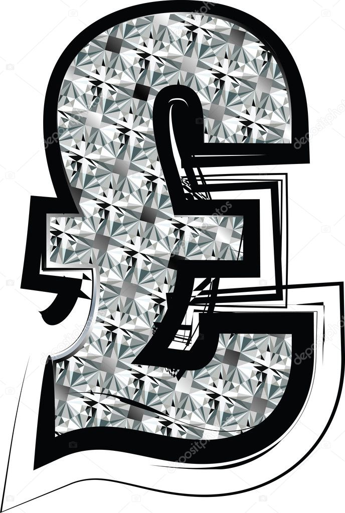 Diamond Font Symbol Stock Vector Image by ©aroas #38636849