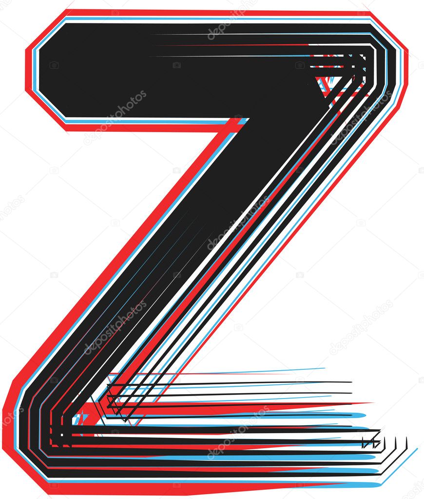 Font illustration letter z Stock Vector by ©aroas 39133613 Font illustration letter z Stock Vector by ©aroas 39133613