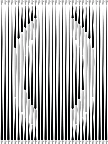 Vertical Line Design Art