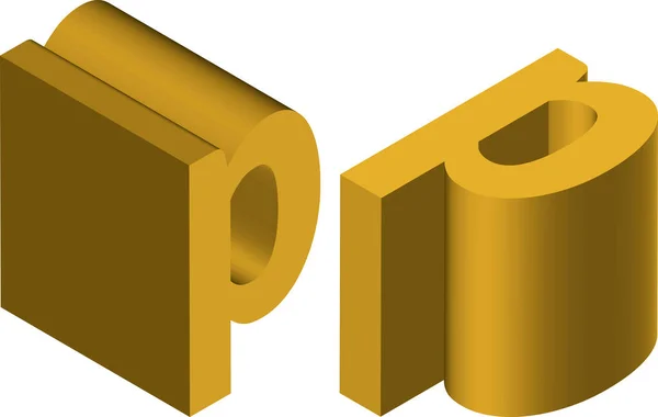 Isometric Letter Template Creating Logos Emblems Monograms Black White ...