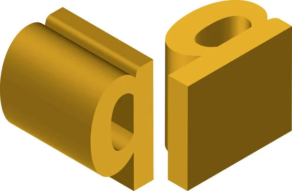 Isometric Letter Template Creating Logos Emblems Monograms Black White ...