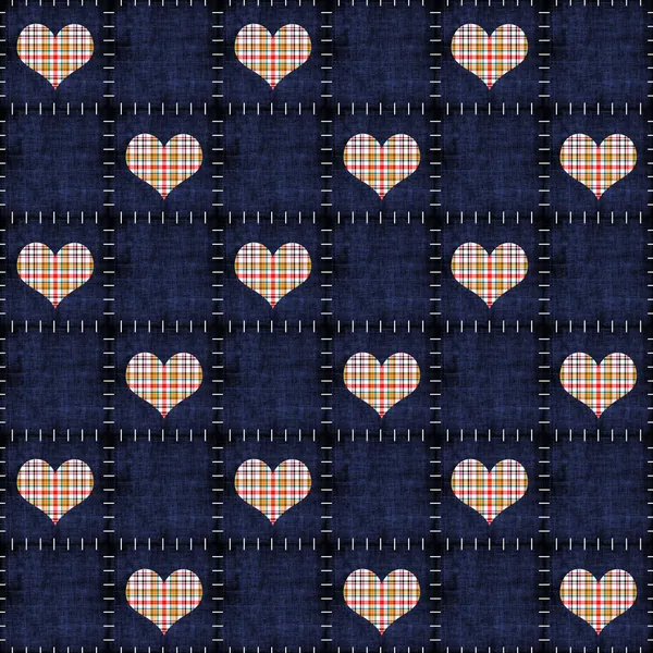 Plaid heart Stock Photos, Royalty Free Plaid heart Images | Depositphotos