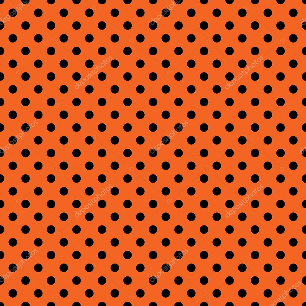 Light Orange Polka Dots