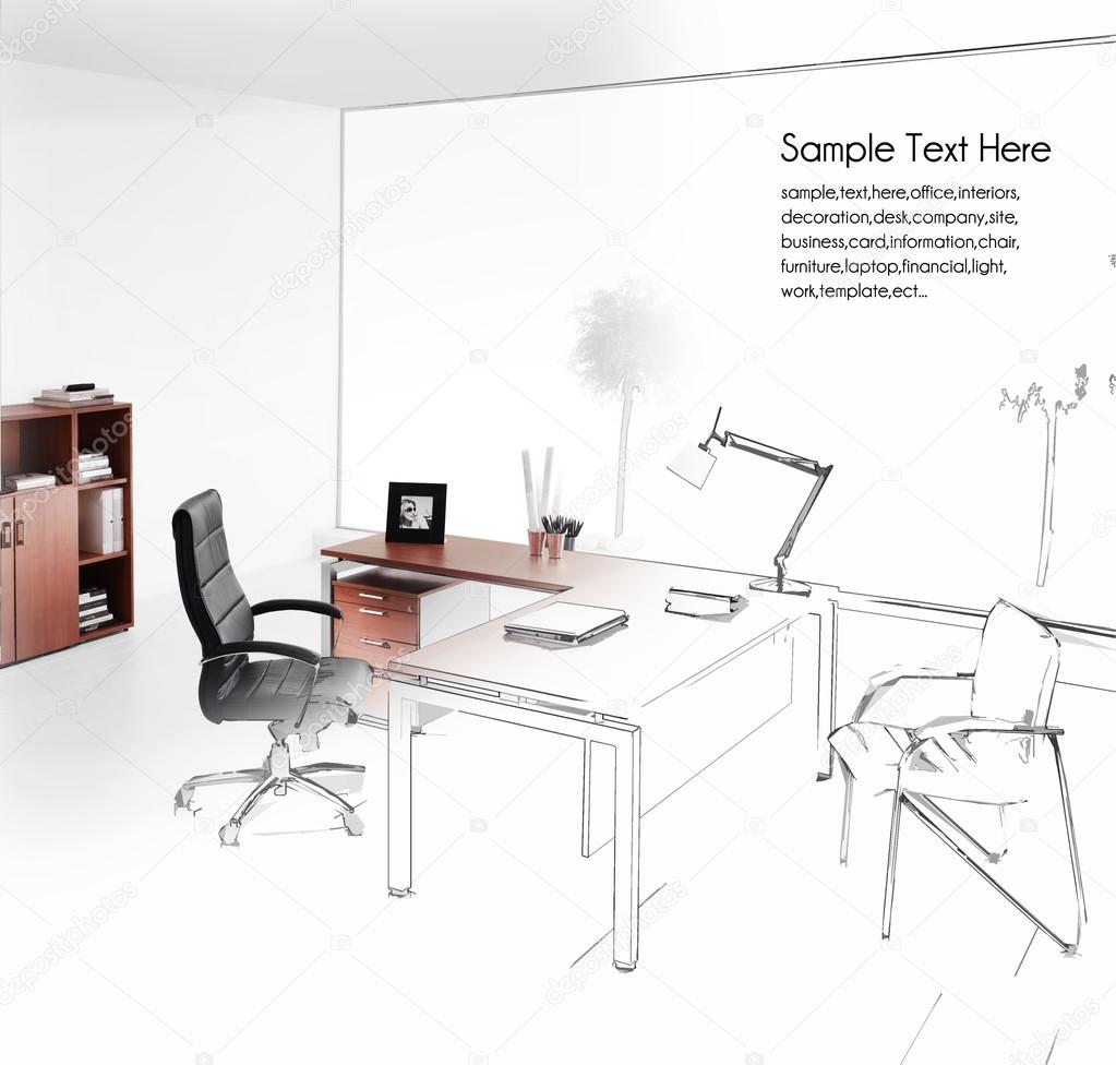 Office drawing Stock Photo by ©nastazia 40559573