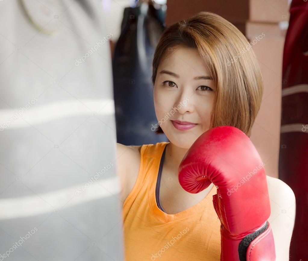 Lady boxer Stock Photo by ©lteck 31383771