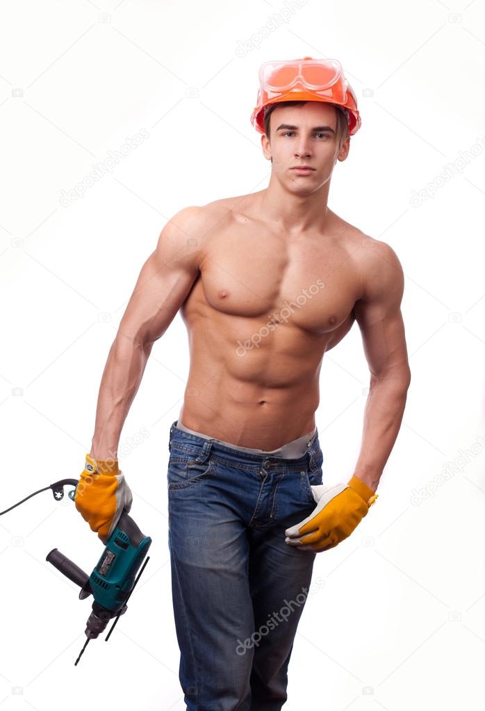 Strong worker — Stock Photo © Oshepkov1962 #24033591