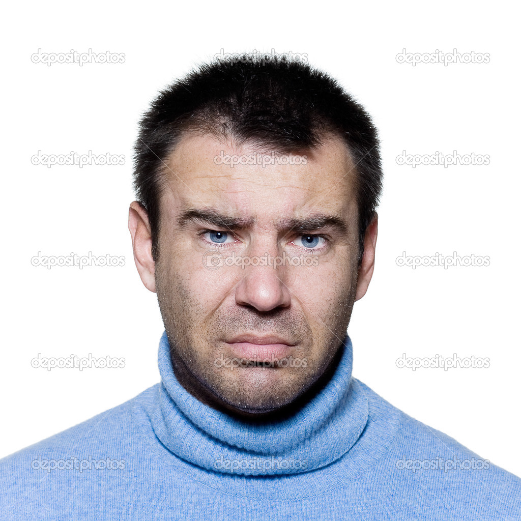 Man portrait sad pucker — Stock Photo © STYLEPICS #13653272