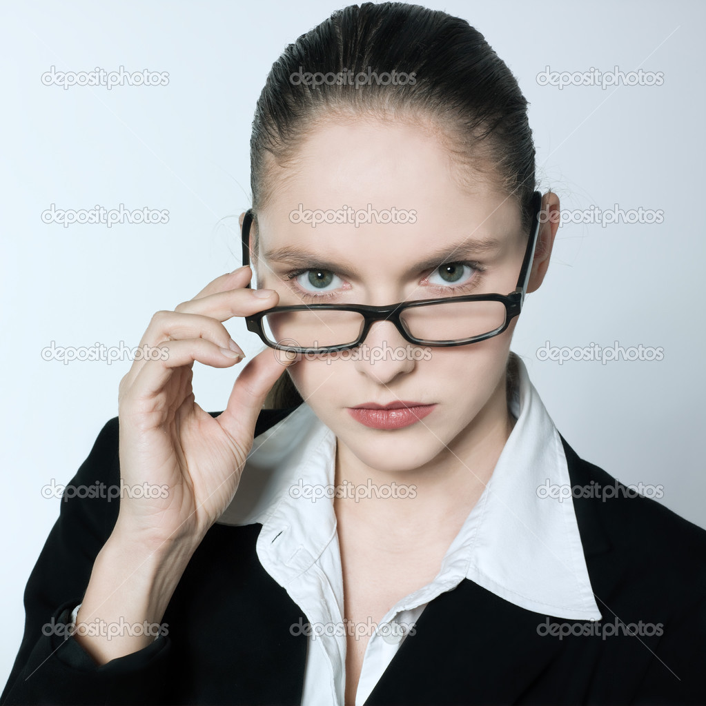 Cute strict woman Stock Photo by ©STYLEPICS 13664006