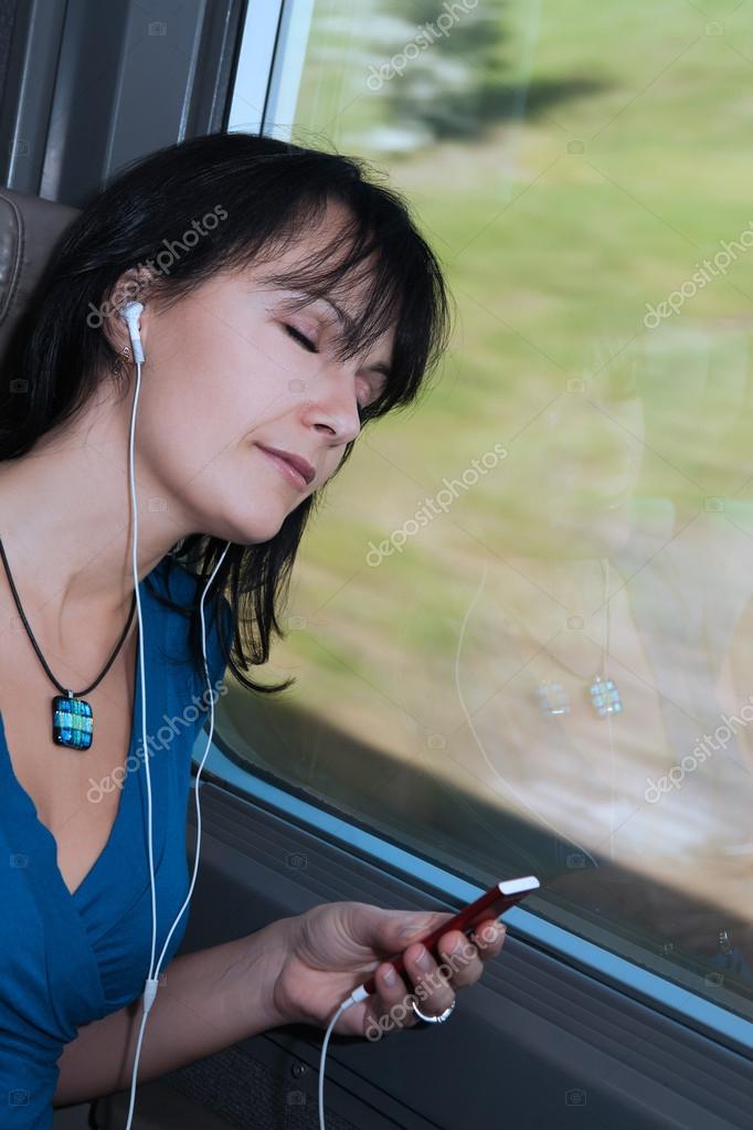 Listening To Music Ipod Girl