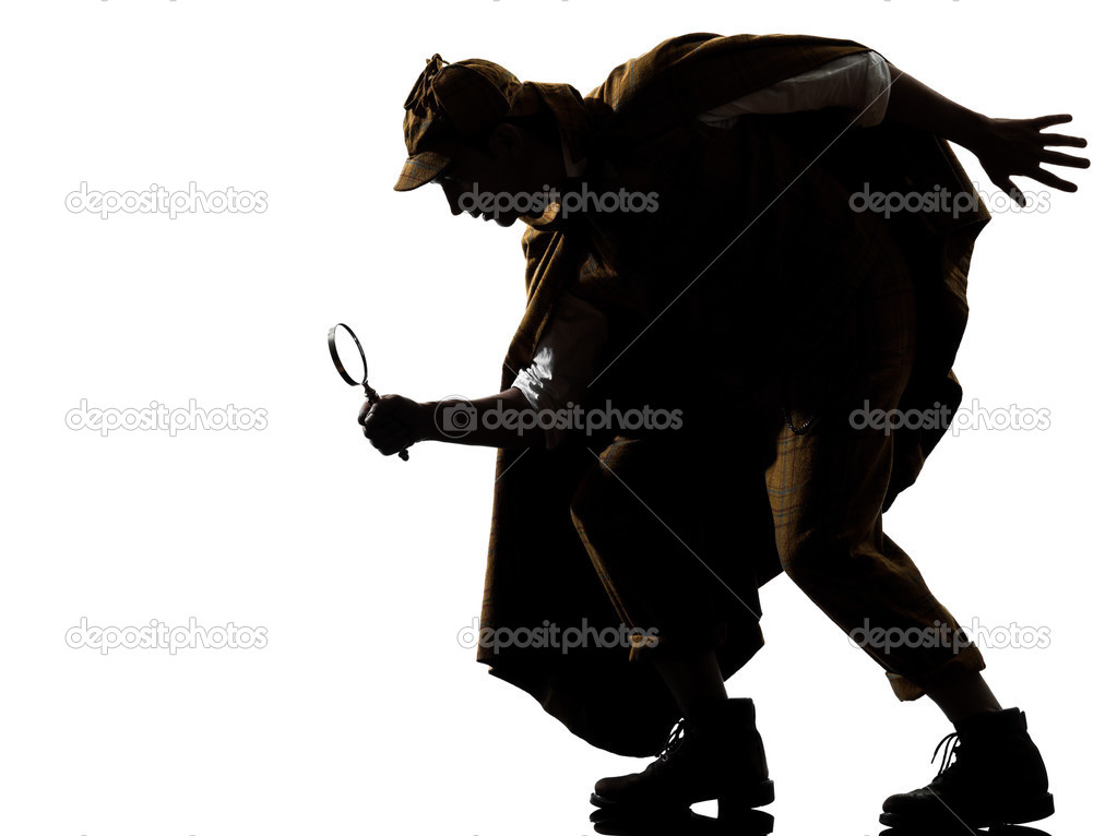 sherlock holmes silhouette — Stock Photo © STYLEPICS #33509379 sherlock holmes silhouette — Stock Photo © STYLEPICS #33509379