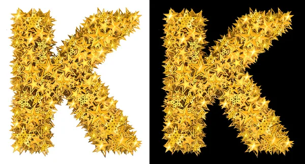 Gold shiny stars letter H Stock Photo by ©iunewind 20950777