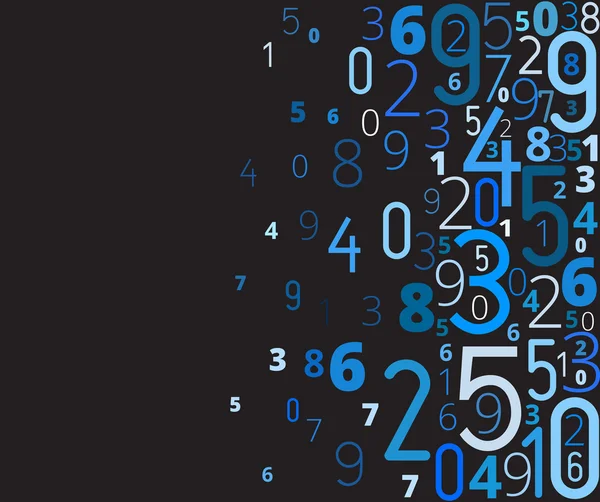 Vector background from numbers Stock Vector Image by ©iunewind #42501403