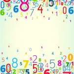 Numbers Background Stock Vector Image by ©file404 #14446891
