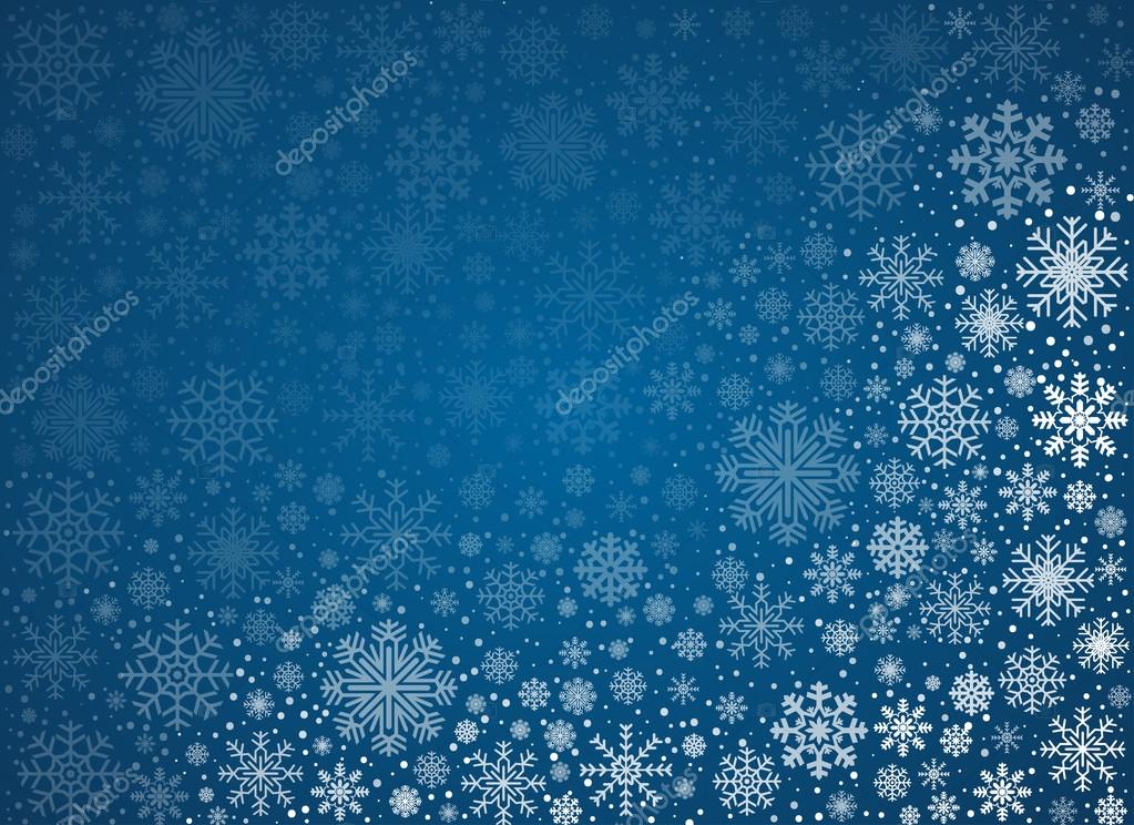 Vector frosty snowflakes background Stock Vector by ©iunewind 36212297