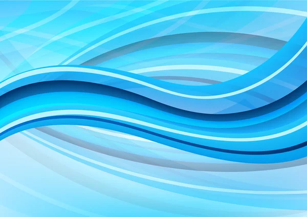Blue and white waves background ⬇ Vector Image by © iunewind | Vector ...