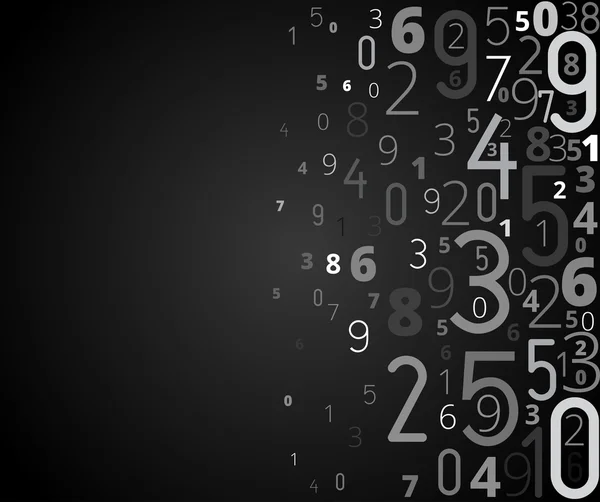 Vector background from numbers Stock Vector Image by ©iunewind #35229157