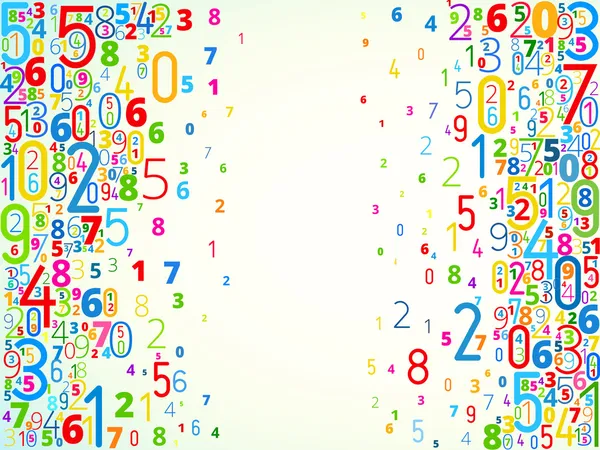 Number background Stock Vector by ©iunewind 42501415
