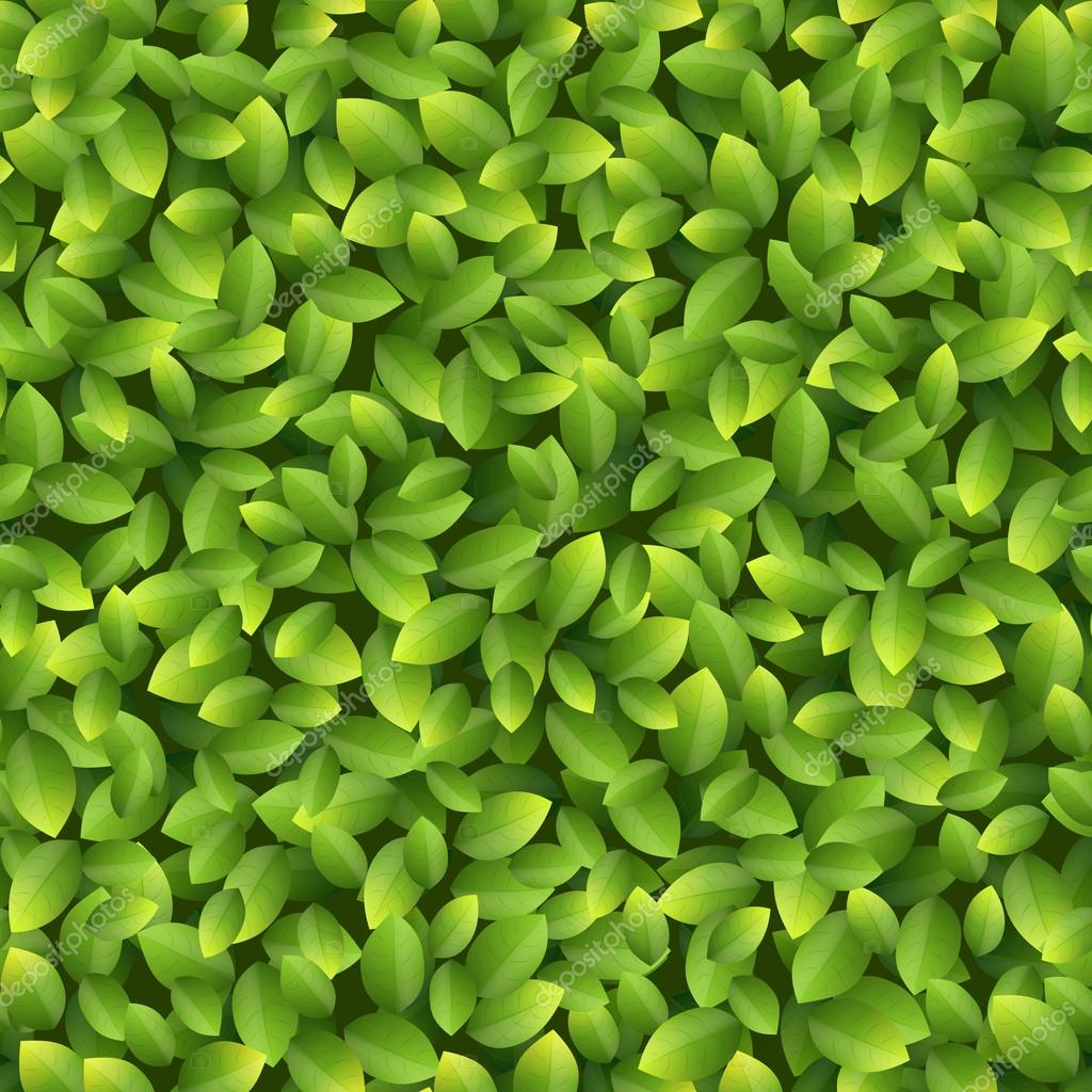 Hojas verdes textura. Ilustración vectorial. 2025
