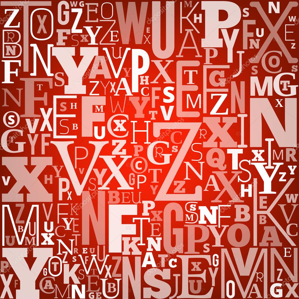 Vector Alphabet Background Stock Vector by ©iunewind 43111681