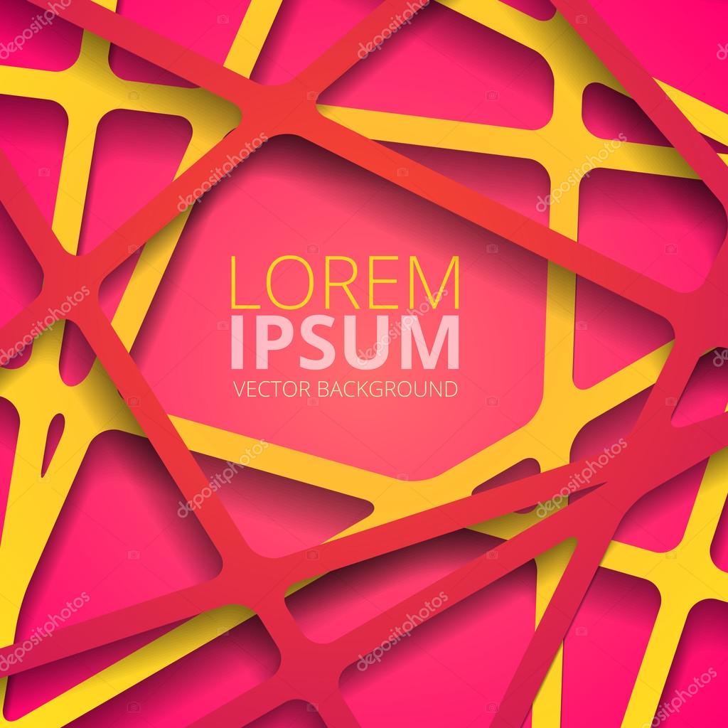 Crossed lines abstract vector background Stock Vector Image by ...