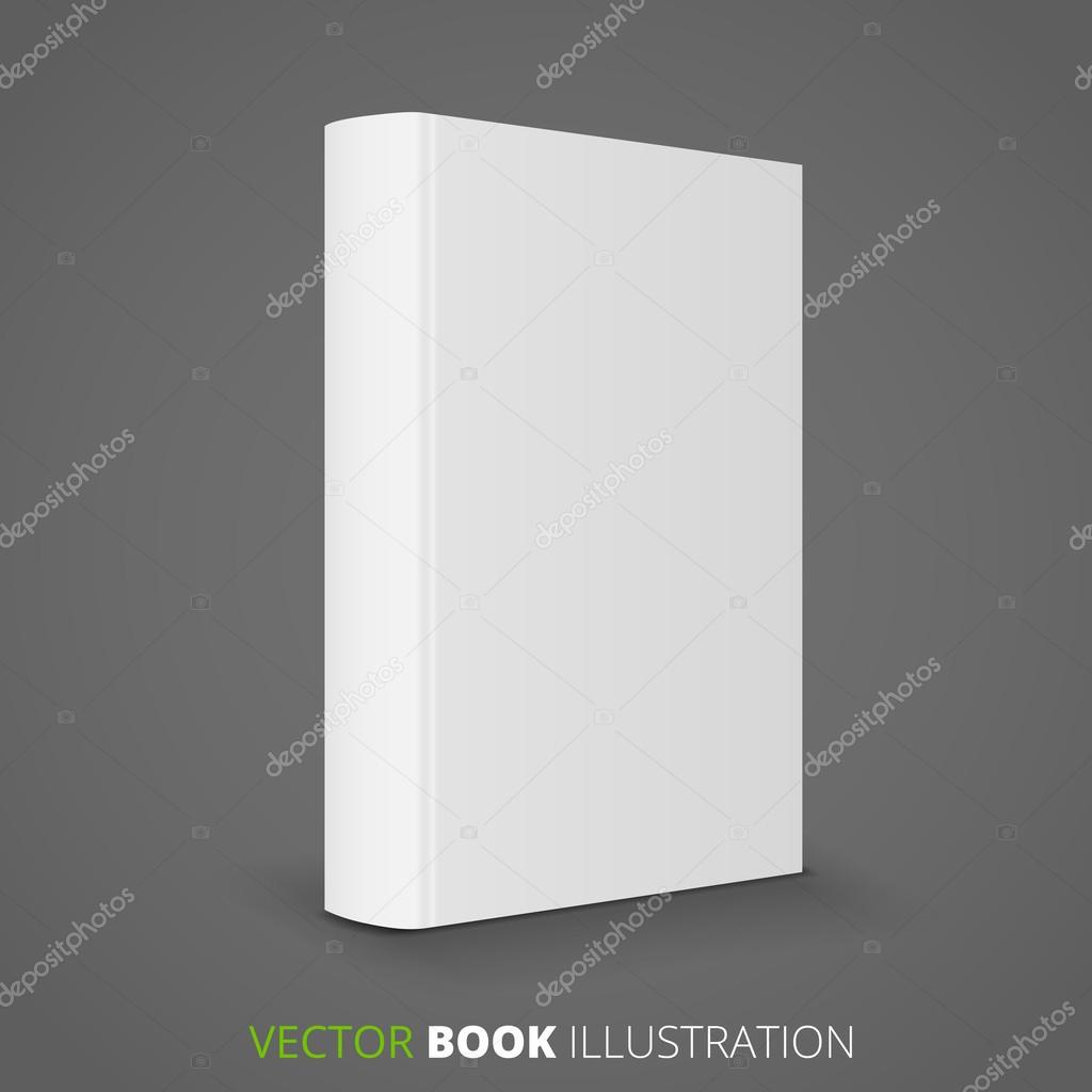 Blank Book Spine Black