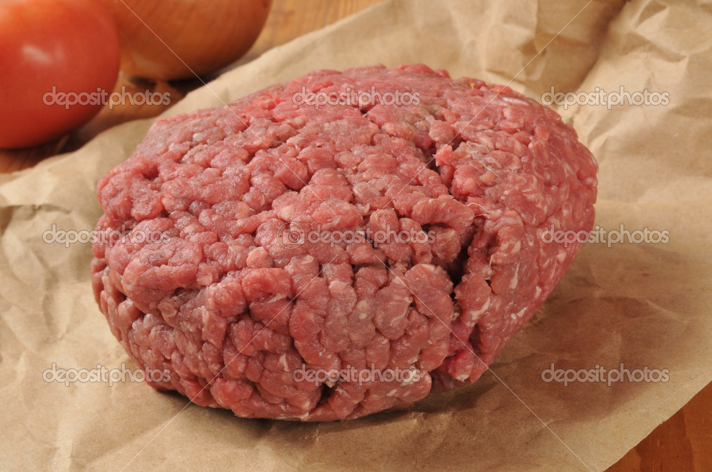Ground beef — Stock Photo © MSPhotographic #35519897