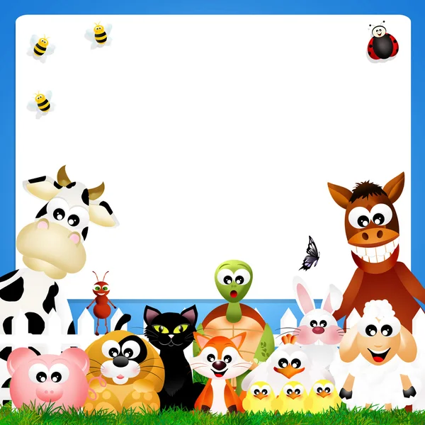 Farm animals frame Stock Photos, Royalty Free Farm animals frame Images ...
