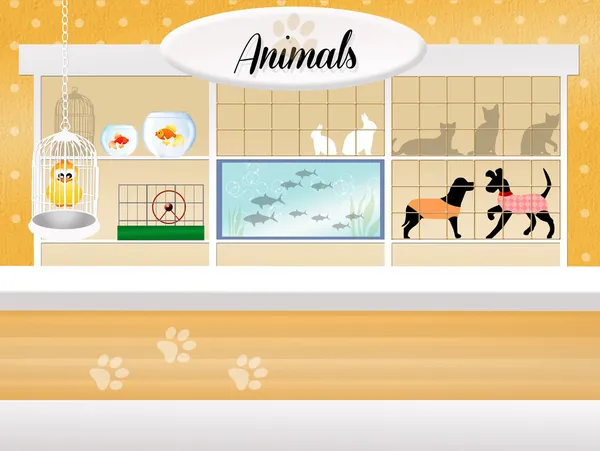 Cartoon Pet Stores