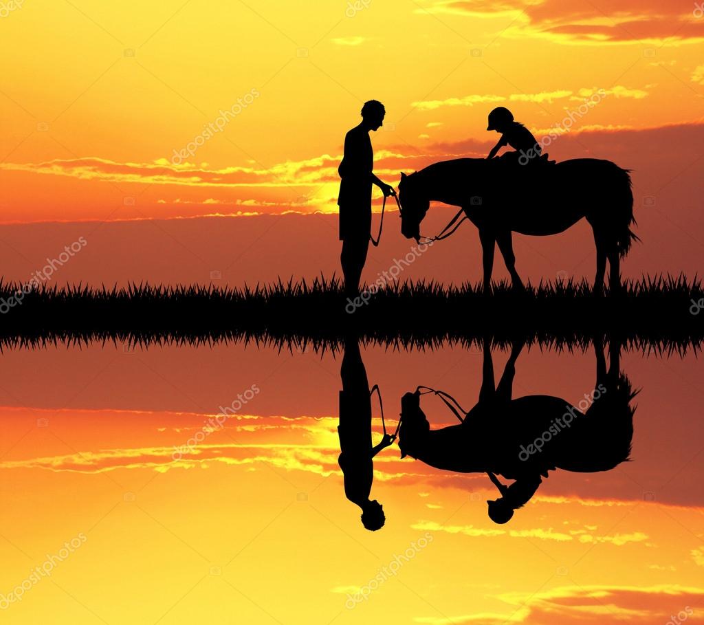Horse riding — Stock Photo © adrenalina #42733759