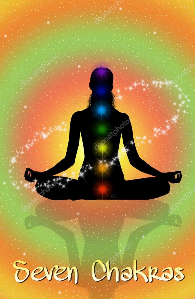 Seven chakras — Stock Photo © adrenalina #44094545