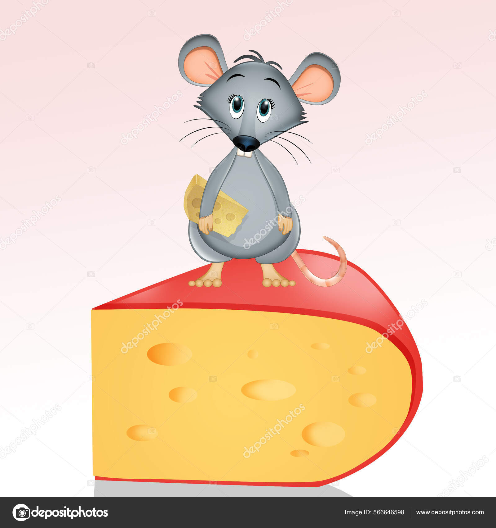 Mouse Cheese Clipart
