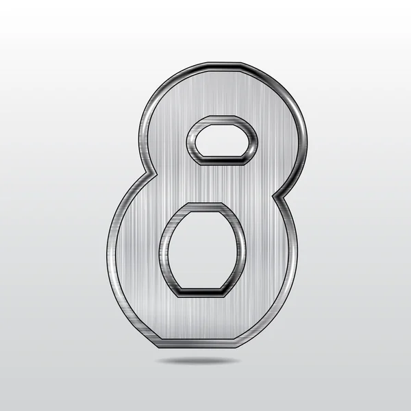 Number eight grey glossy Stock Photos, Royalty Free Number eight grey ...