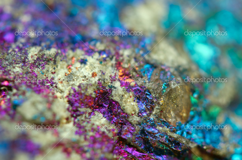 Fantastic background , magic of a stone. Metal, crystal (big col ...