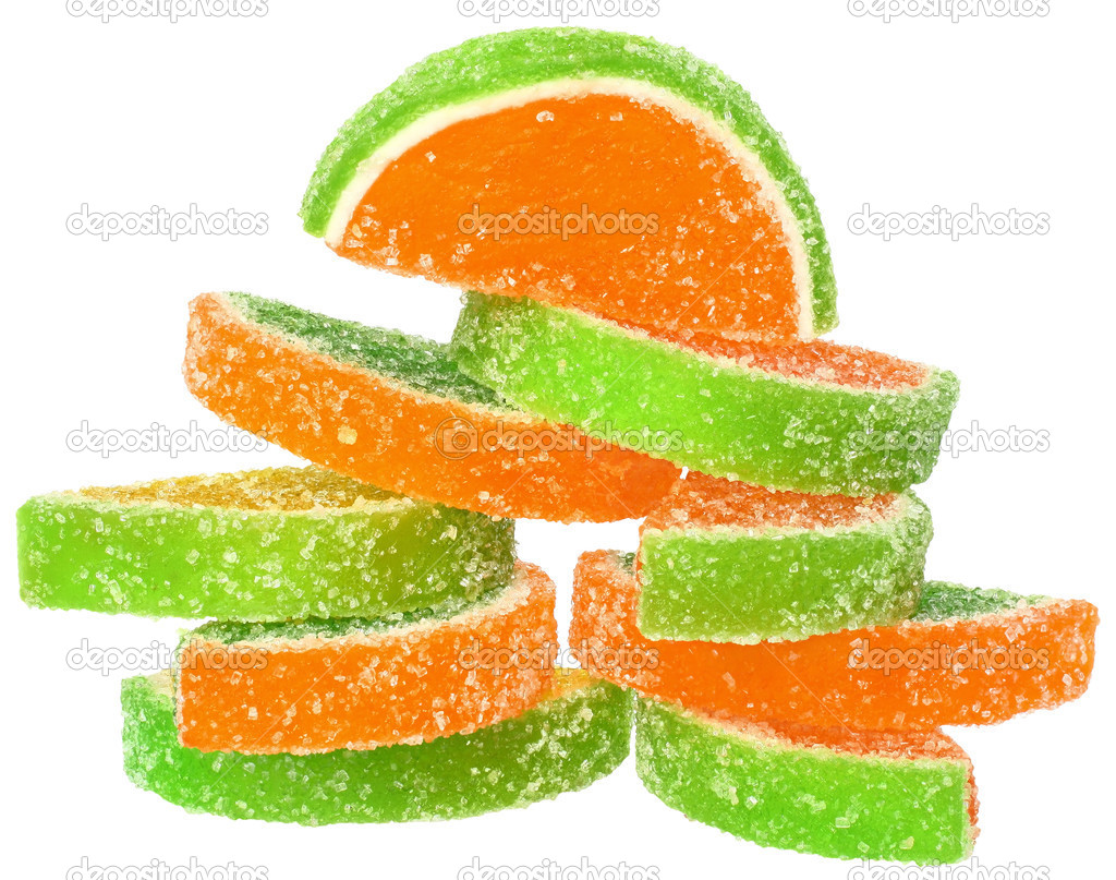 Stack fruit candy — Stock Photo © LuGrish #12747077