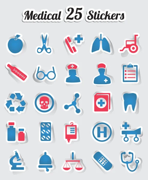 Medical stickers - part 2 Stock Vector Image by ©enotmaks #13758034