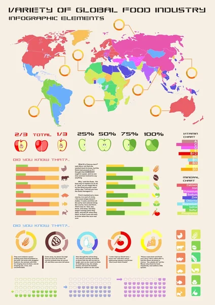 World map and information graphics Stock Vector Image by ©goodgraphic ...