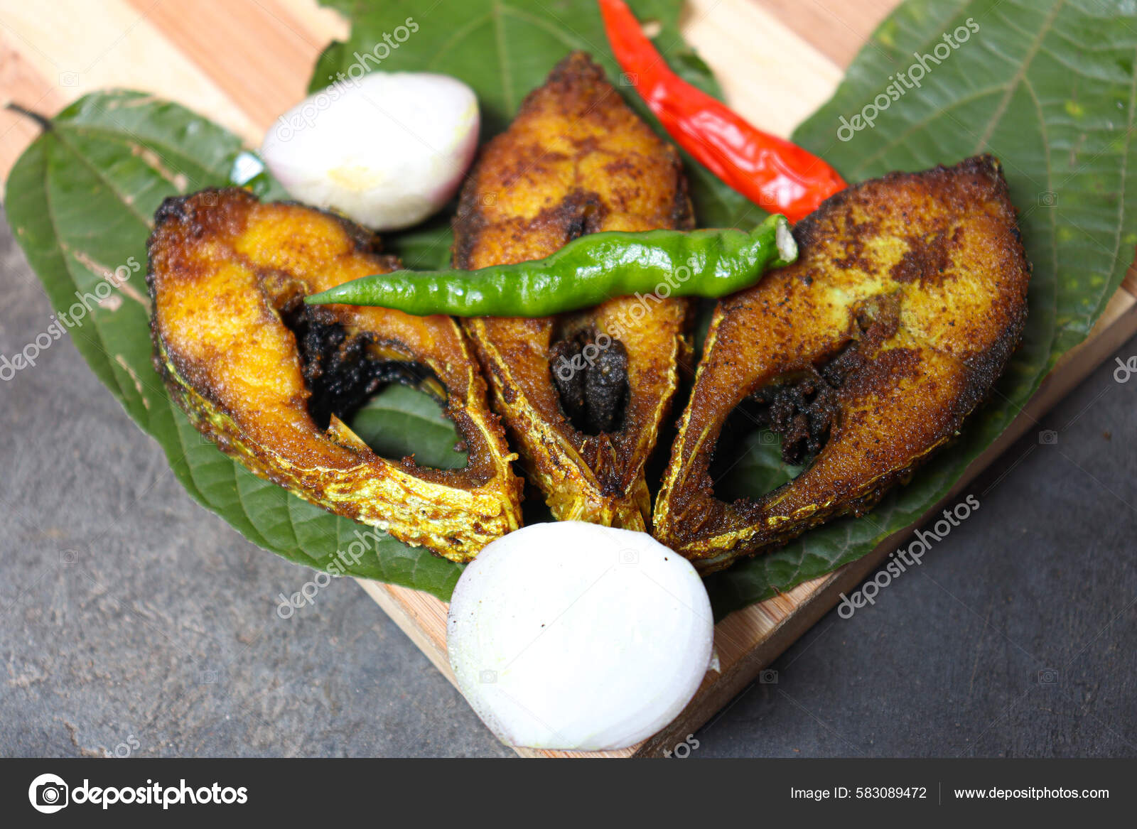 Tasty Fried Hilsa Fish Kitchen Eat Stock Photo by ©jahidul2358@gmail ...