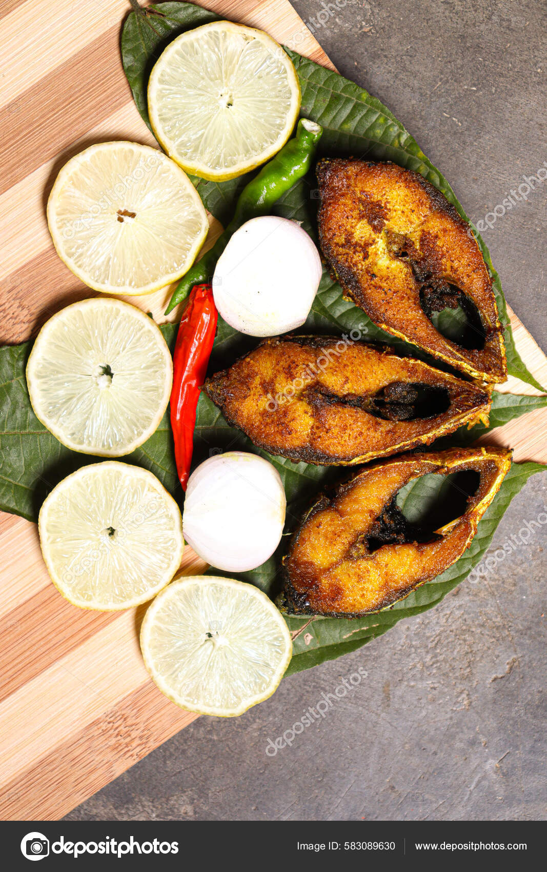 Tasty Fried Hilsa Fish Kitchen Eat Stock Photo by ©jahidul2358@gmail ...