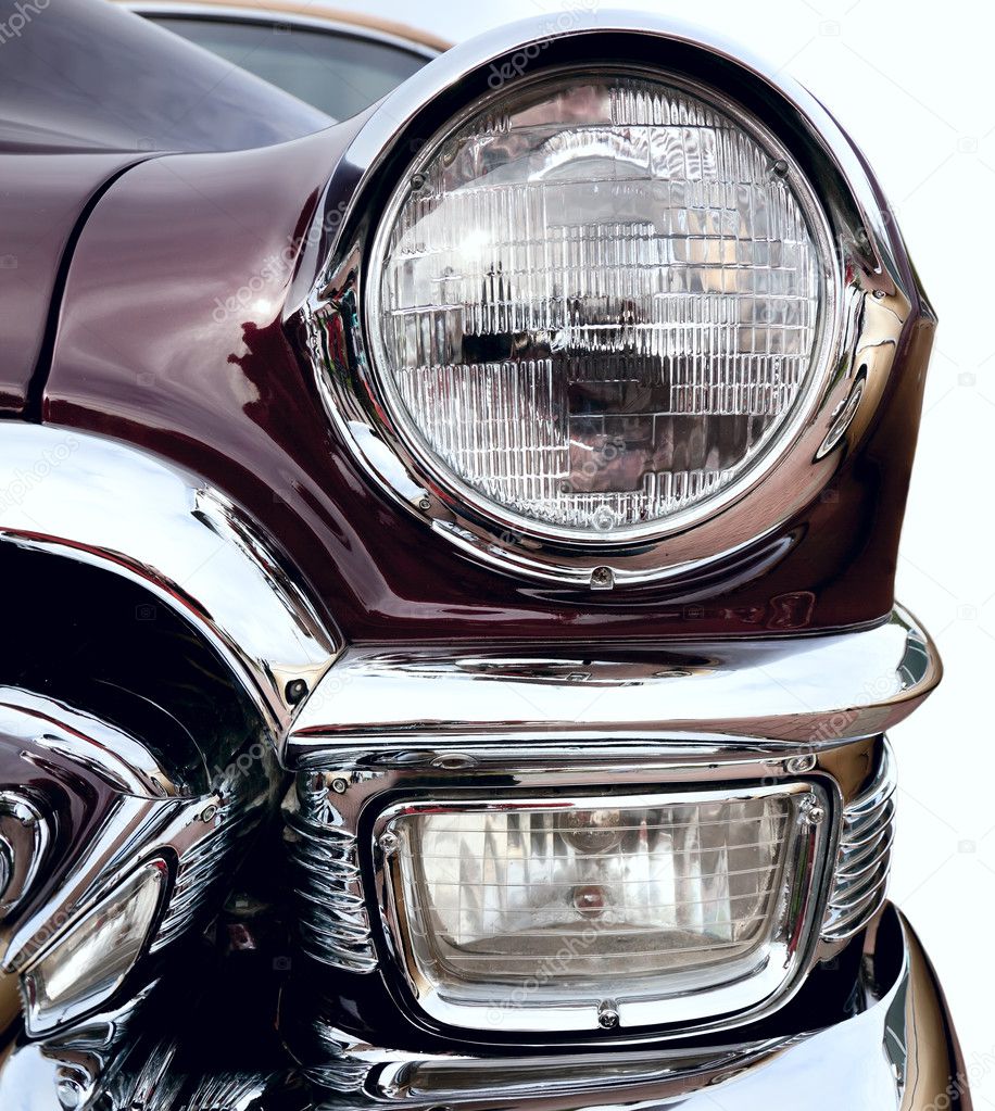 Classic old car front right view – Stock Editorial Photo © maxoidos ...