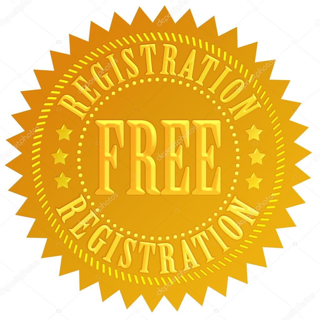 Free registration icon — Stock Photo © Arcady #13517102