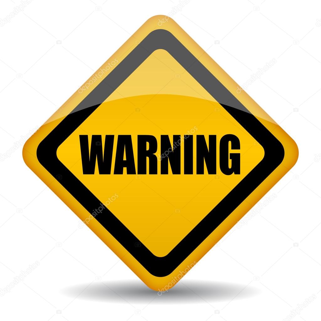 Vector Warning Sign — Stock Vector © Arcady 14587343