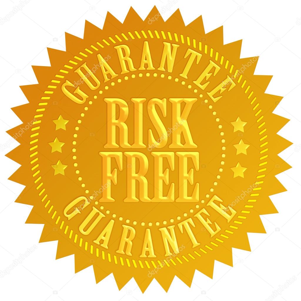 Risk free emblem — Stock Photo © Arcady #18635767